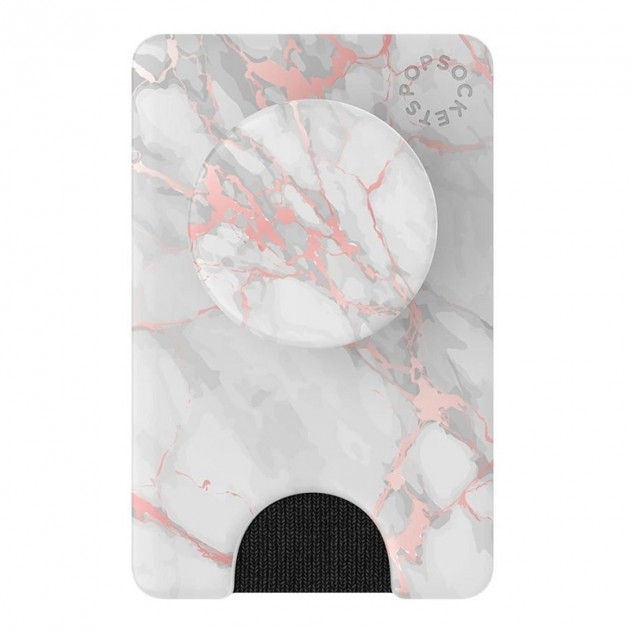 Popsockets PopWallet kortholder rose gold marble | Mobildeksel.no Kjøp ...